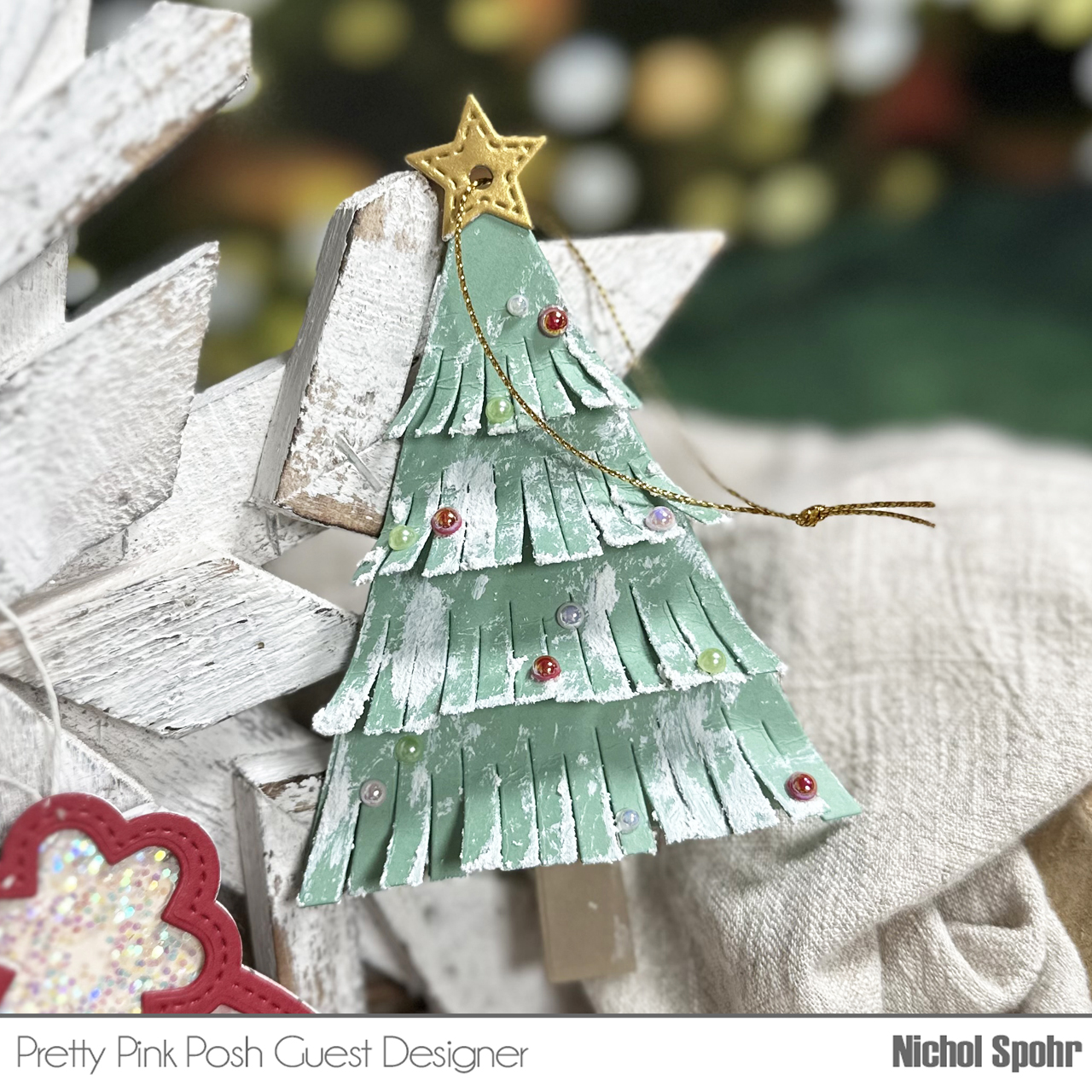 Handmade Holiday 2024 | HOW TO Make the CUTEST Shaped Holiday Gift Tags ...