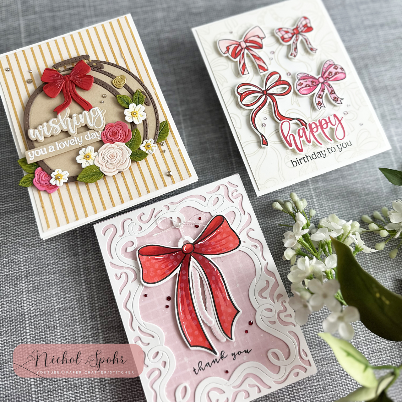 Handmade Cards Get a BOOST with These Trendy Bows! (Hero Arts March ...