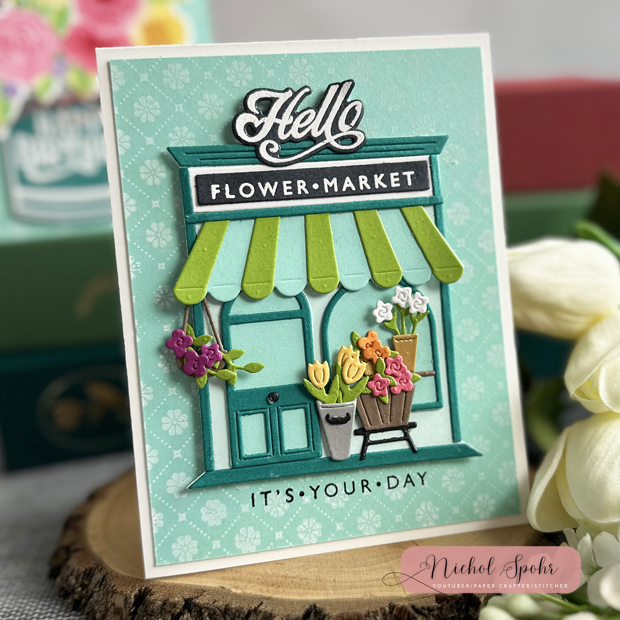 Create STUNNING Flower Market Handmade Cards! – Nichol Spohr LLC
