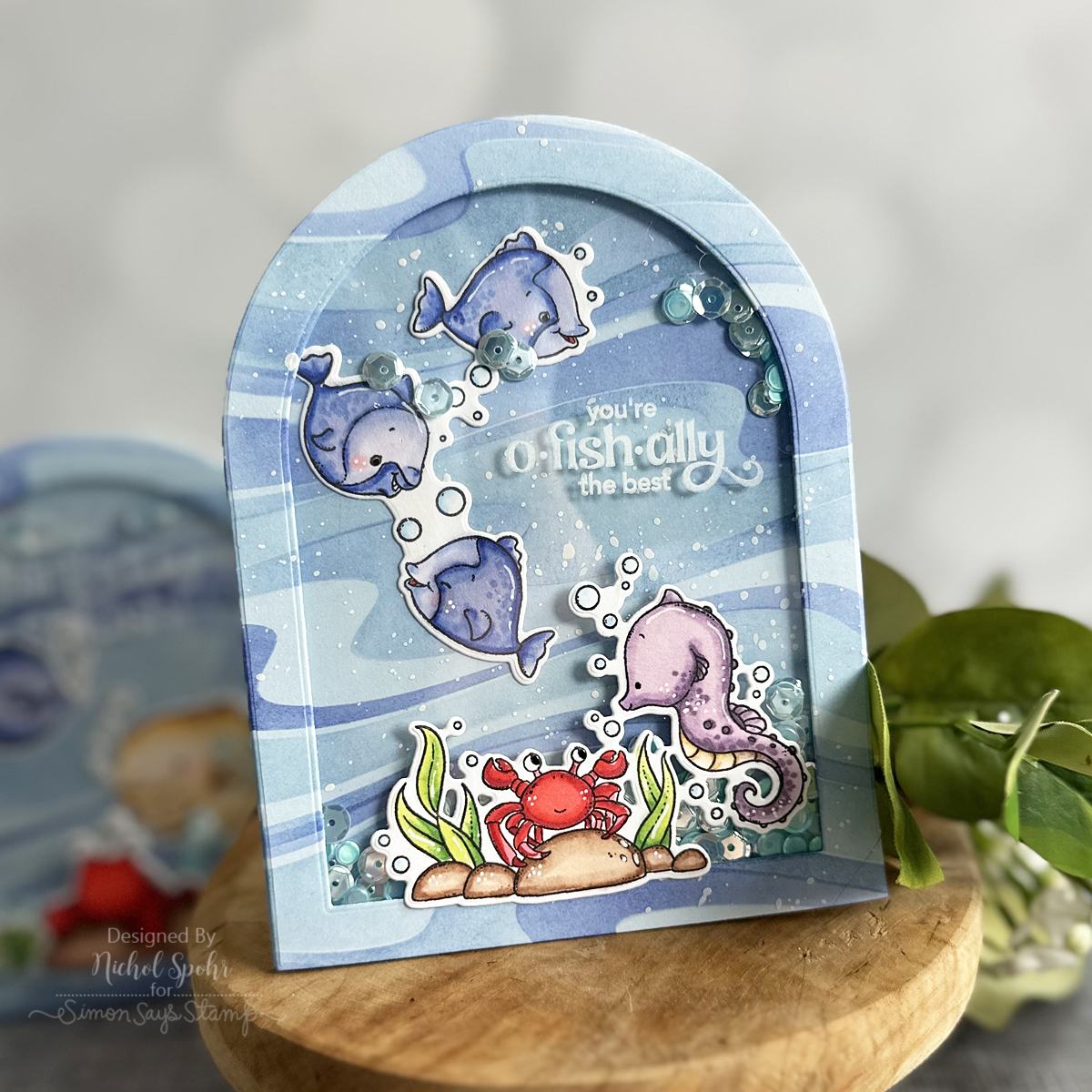 SEAMLESS Shaker Cards that WOW! – Nichol Spohr LLC