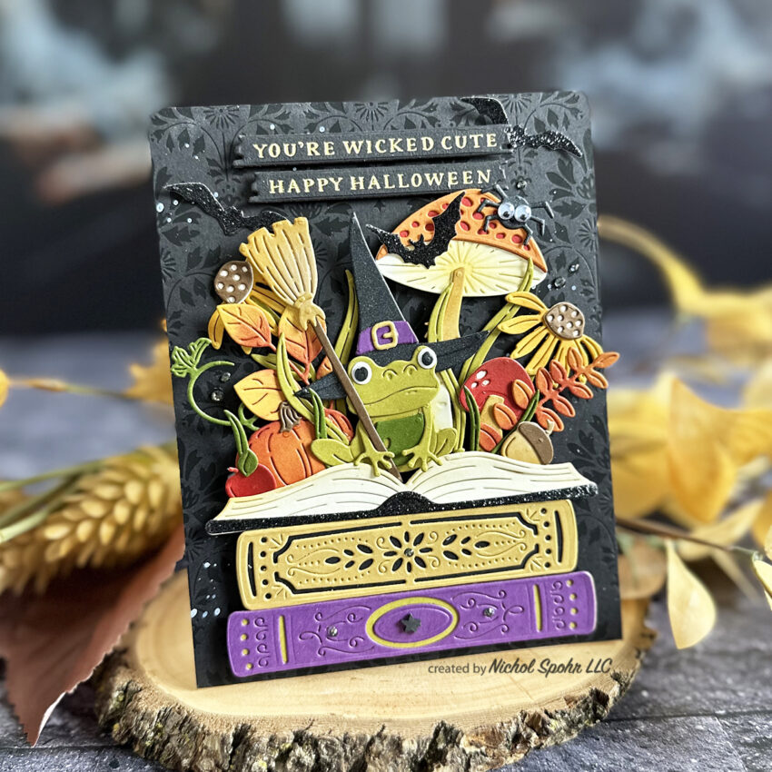 Create a Spooky STORYBOOK Halloween Scene Card! – Nichol Spohr LLC